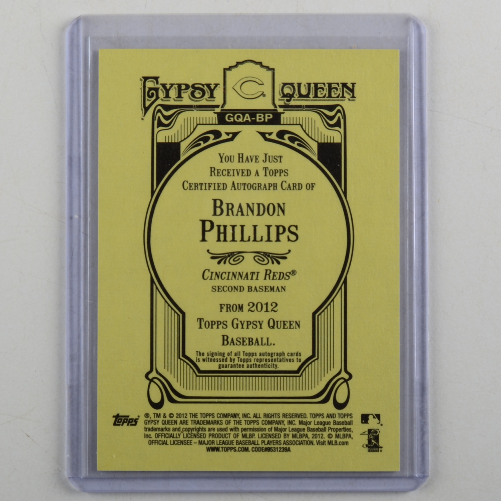 Brandon Phillips Autograph and Relic Cards | EBTH