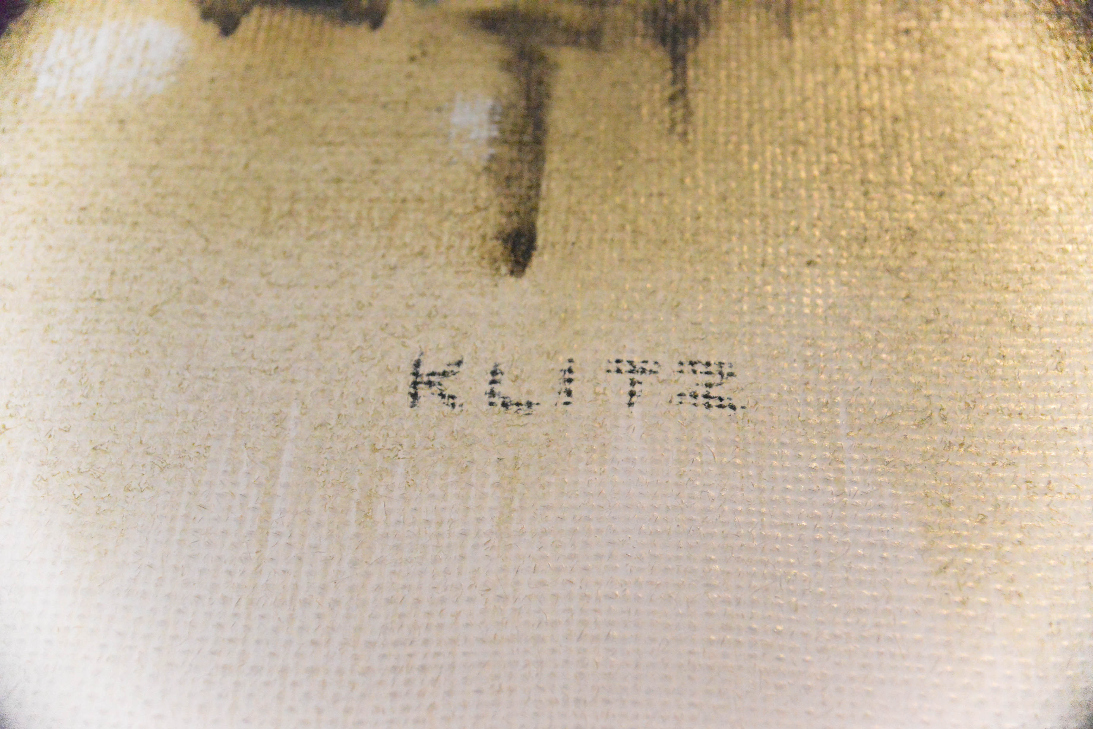 Framed Original Oil Painting by A.R. Klitz | EBTH