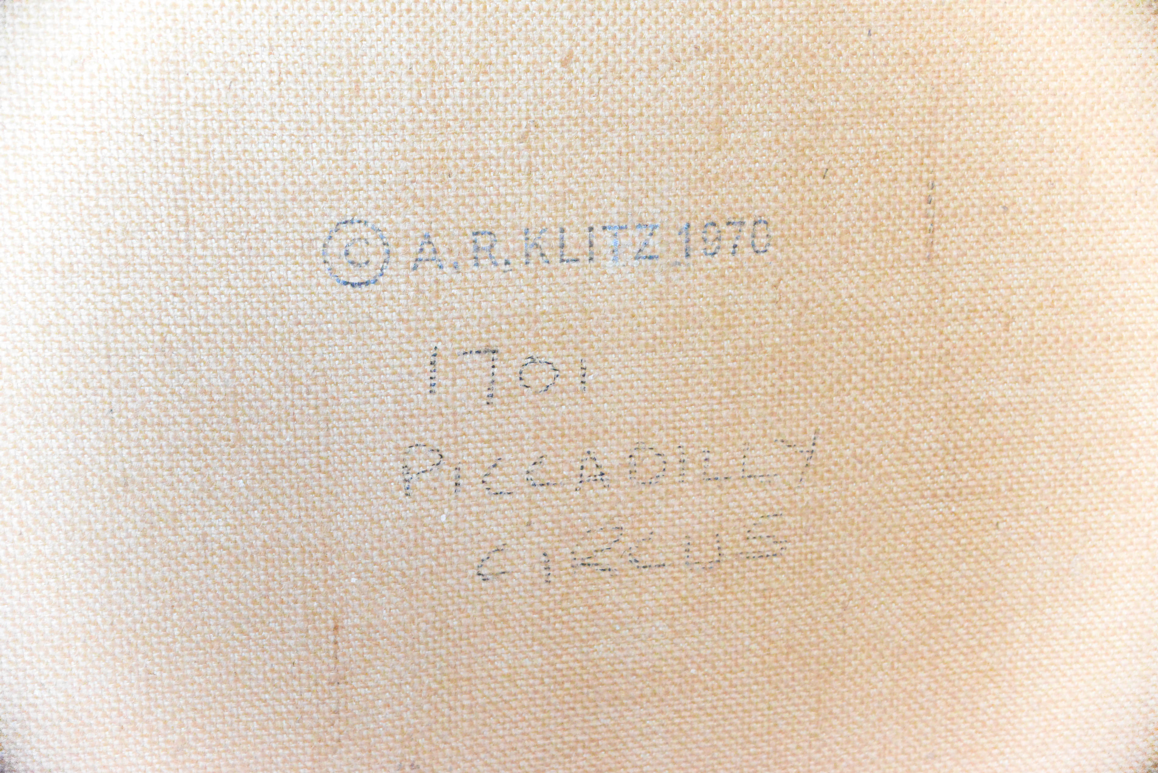 Framed Original Oil Painting by A.R. Klitz | EBTH