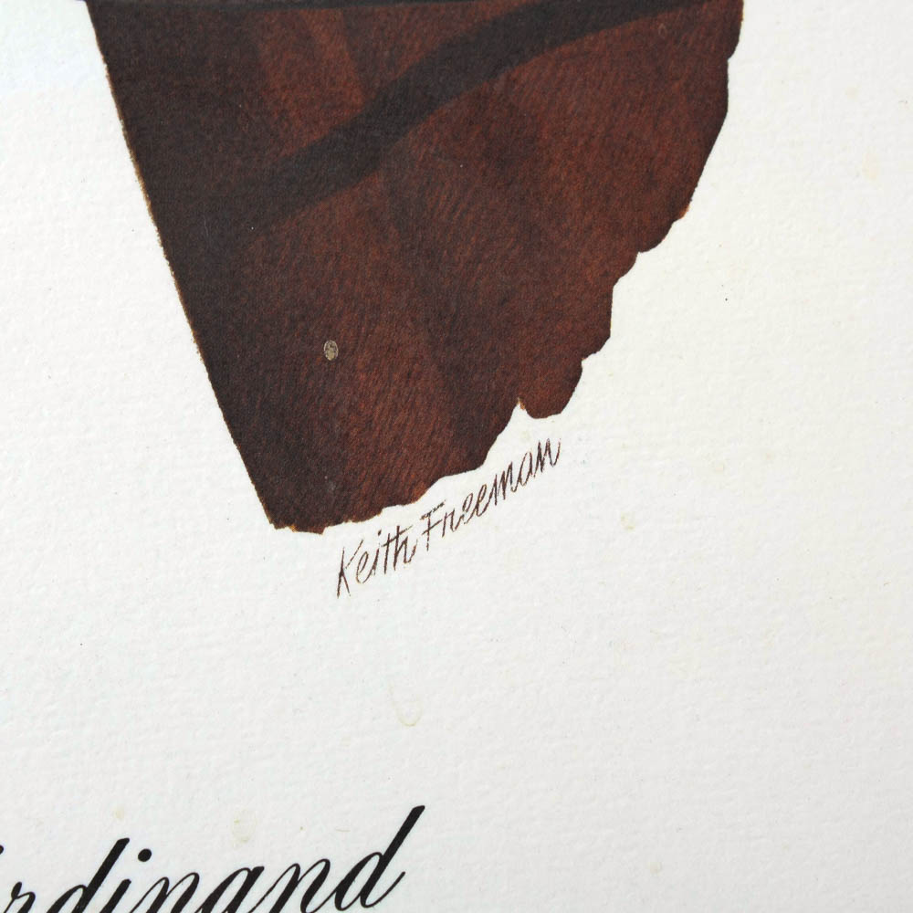 After Keith Freeman Offset Lithograph Kentucky Derby Winners | EBTH