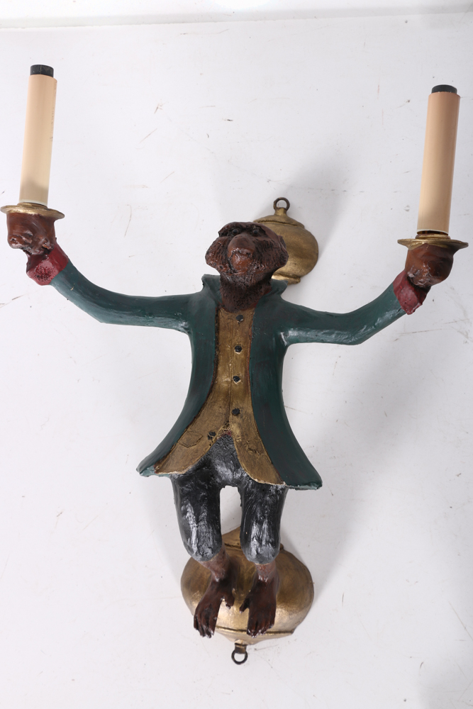 Monkey Sconces | EBTH