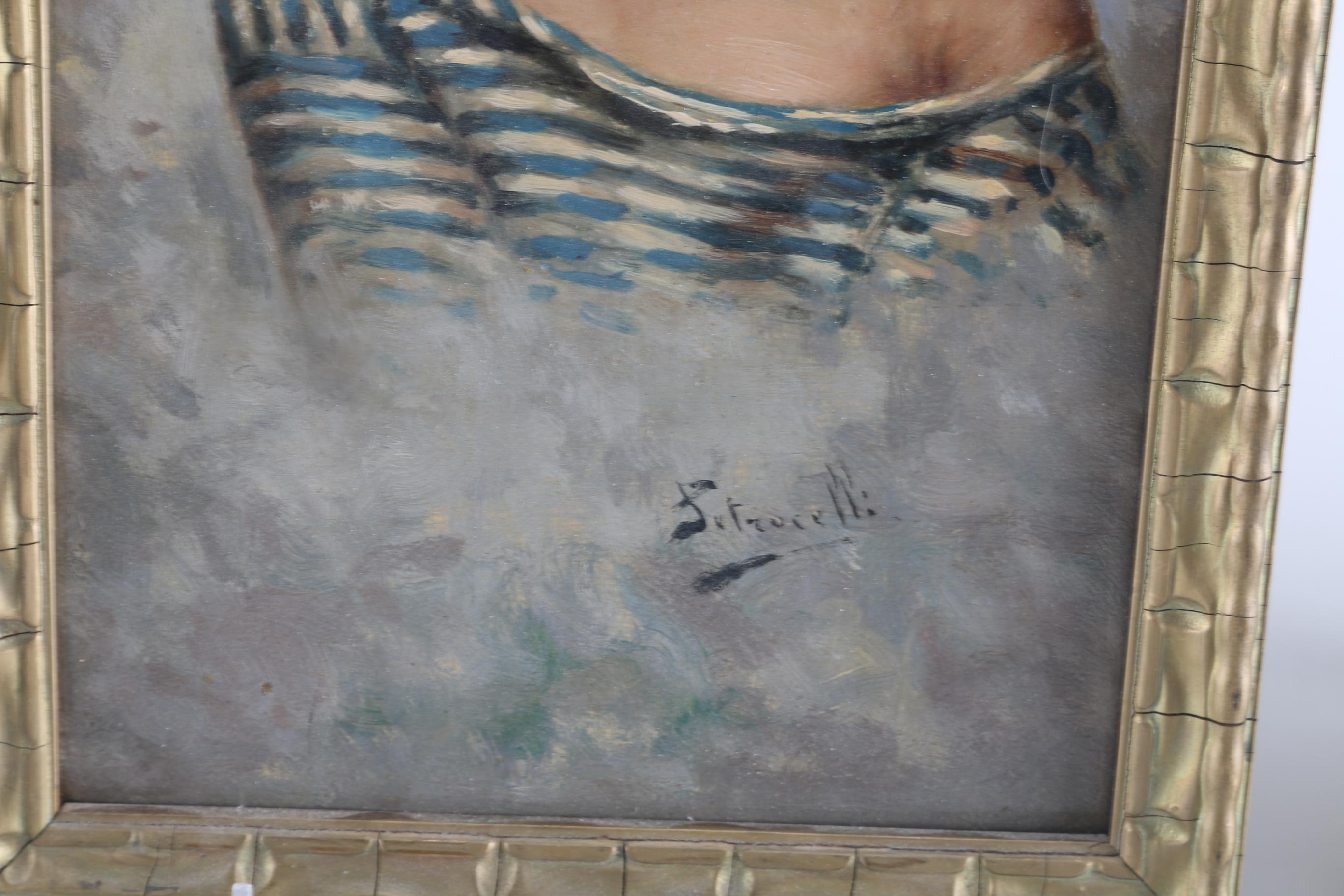 Arturo Petrocelli Oil on Board Portraits of Neapolitan Boys | EBTH