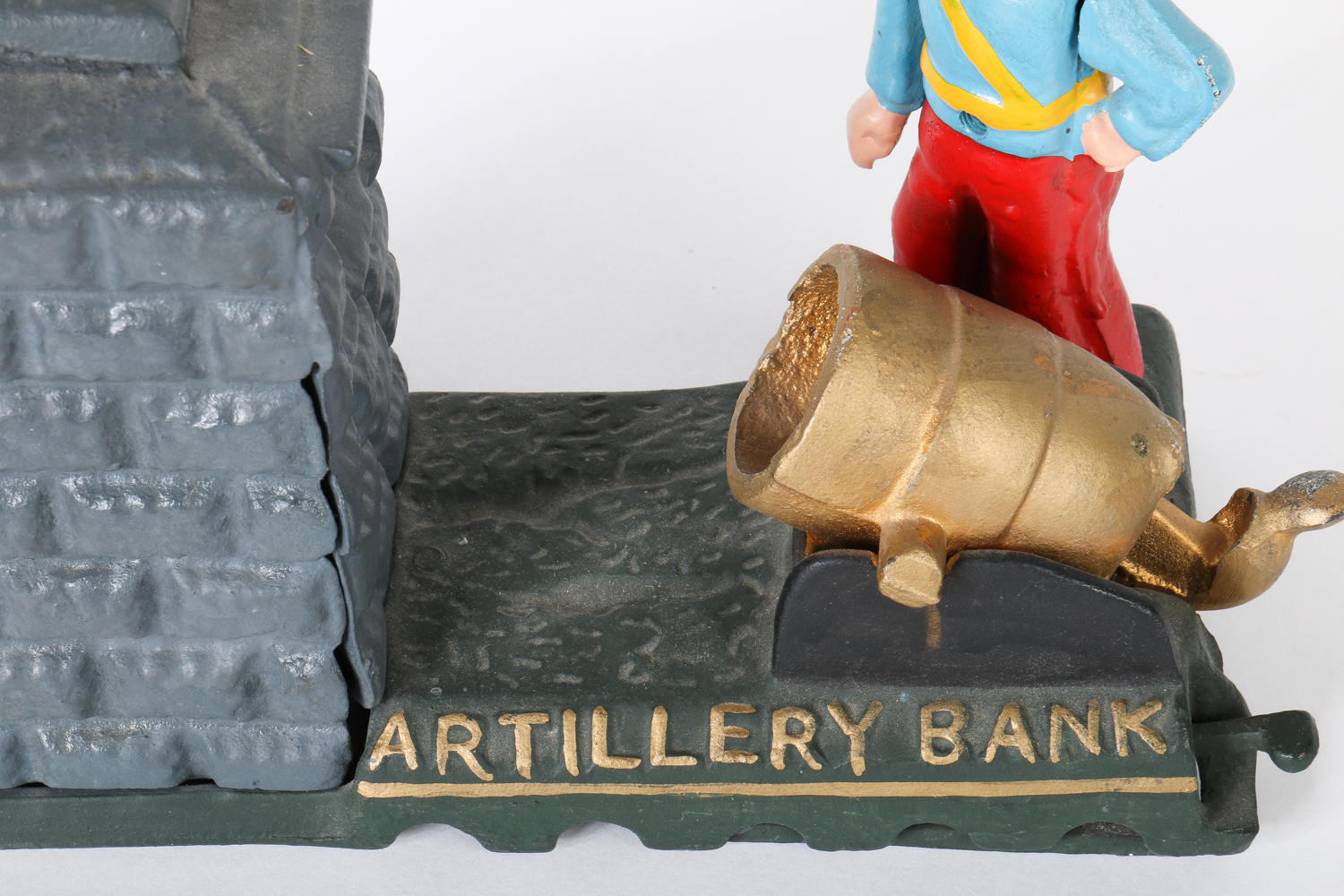 Reproduction Cast Iron Coin Bank | EBTH