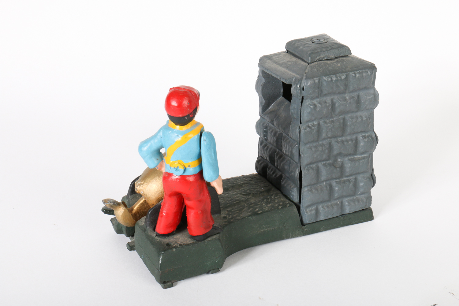 Reproduction Cast Iron Coin Bank | EBTH