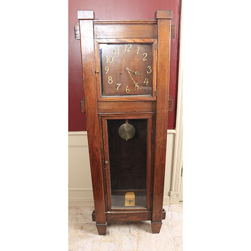 Mission Style Tall Case Clock | EBTH