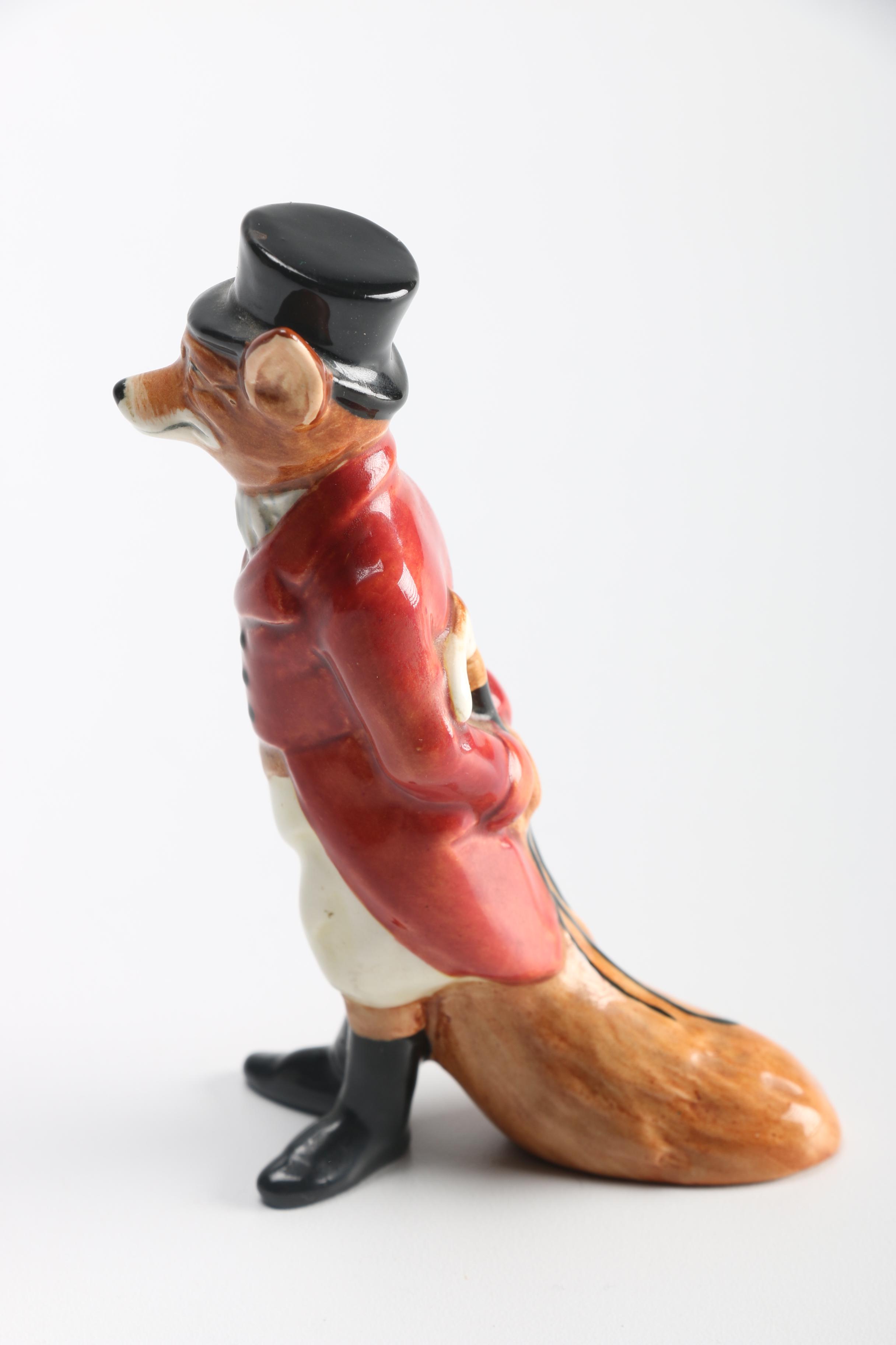 Circa 1930 Royal Doulton "Huntsman Fox" China Figurine | EBTH