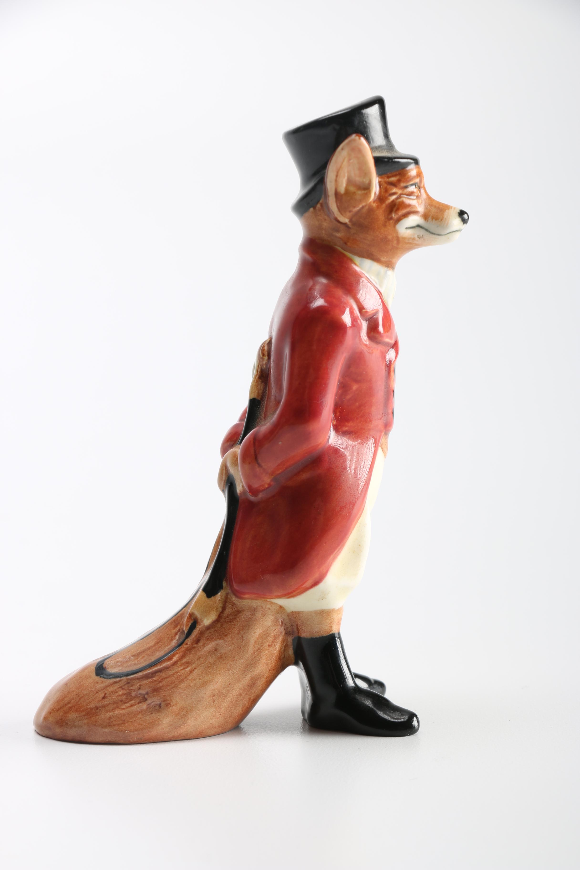 Circa 1930 Royal Doulton "Huntsman Fox" China Figurine | EBTH