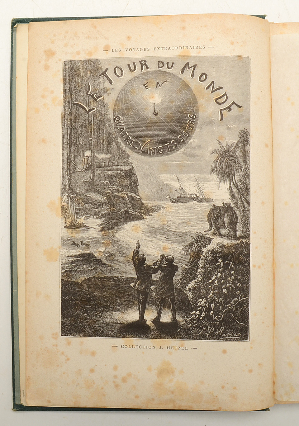 Jules Verne "Around the World in Eighty Days" French First Edition | EBTH