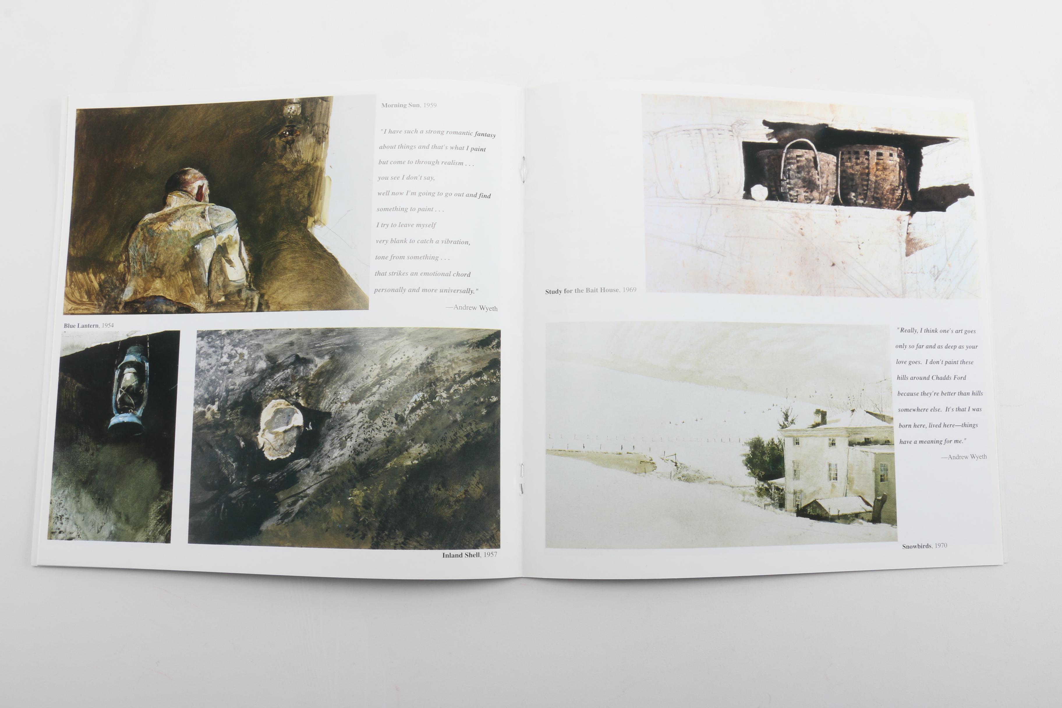 Collection of Andrew Wyeth Exhibition and Art Books | EBTH