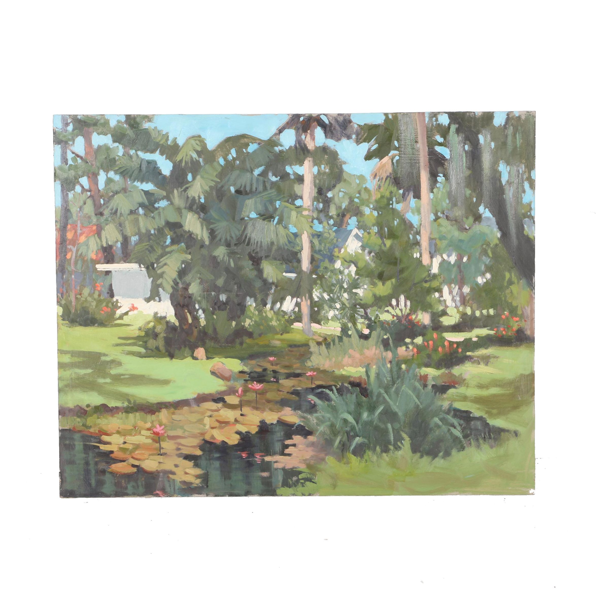 Morgan Samuel Price Original Oil Painting "Gleason's" | EBTH