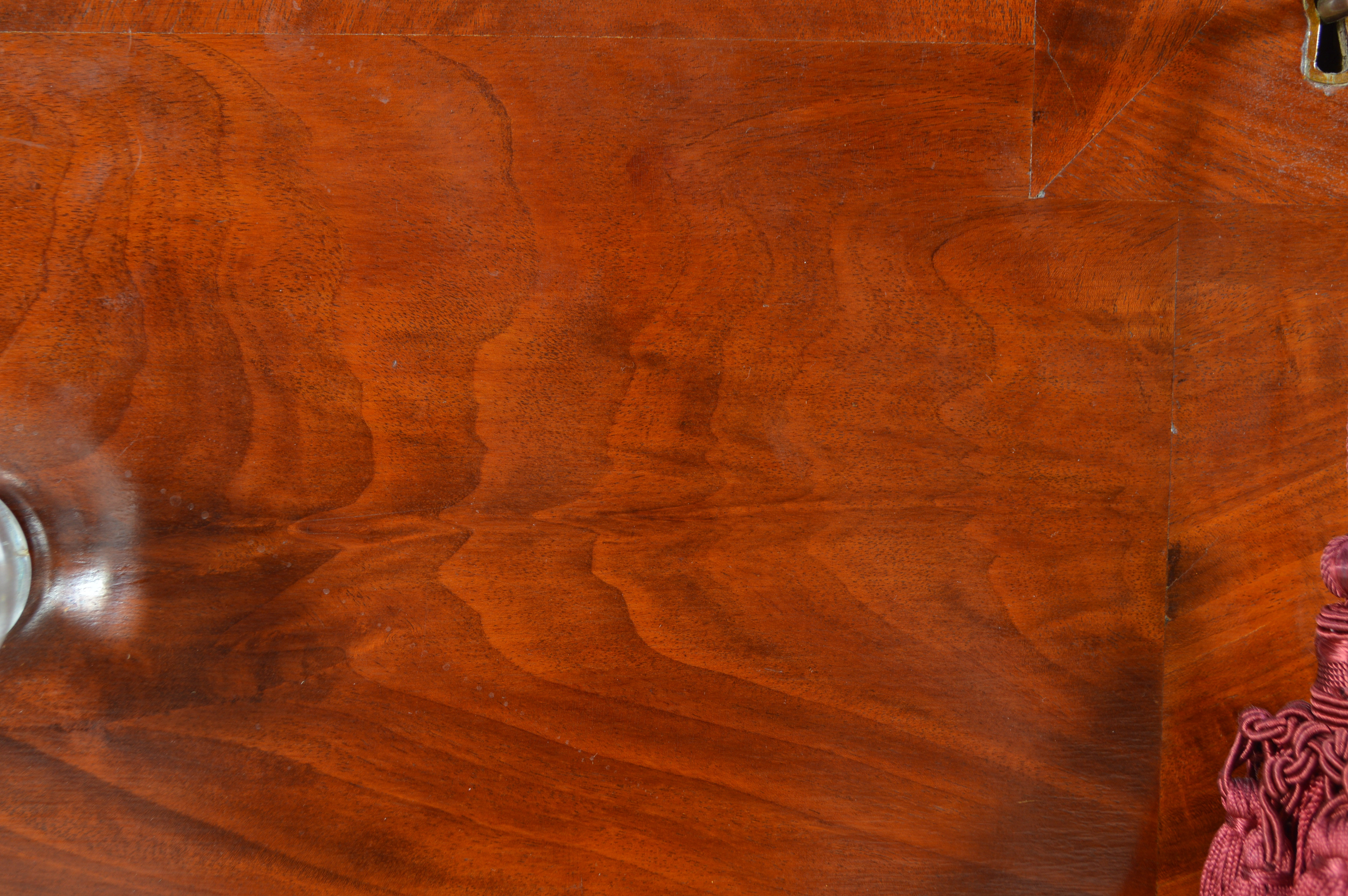 Antique Empire Style Cherry Butler's Desk | EBTH