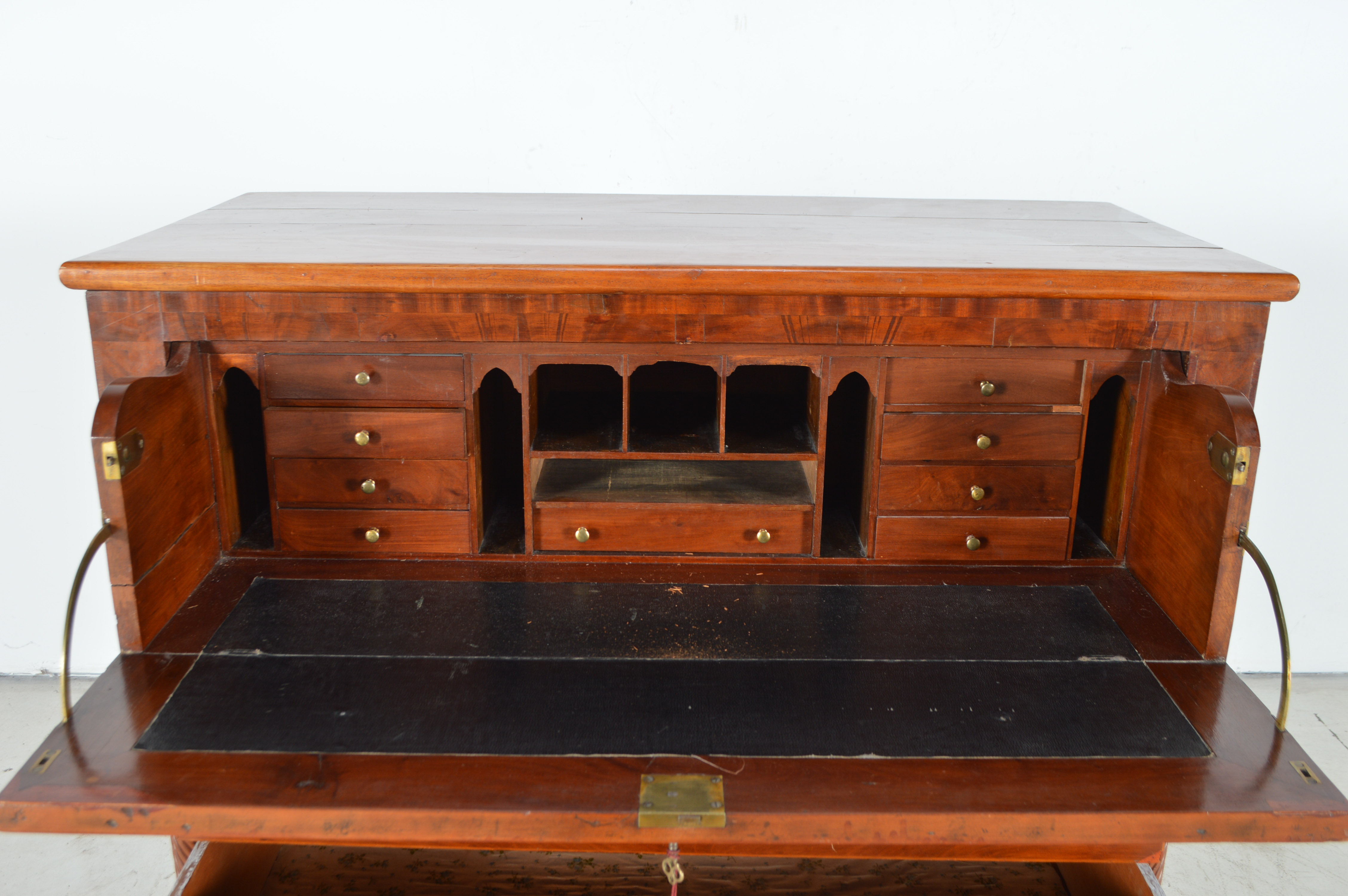Antique Empire Style Cherry Butler's Desk | EBTH