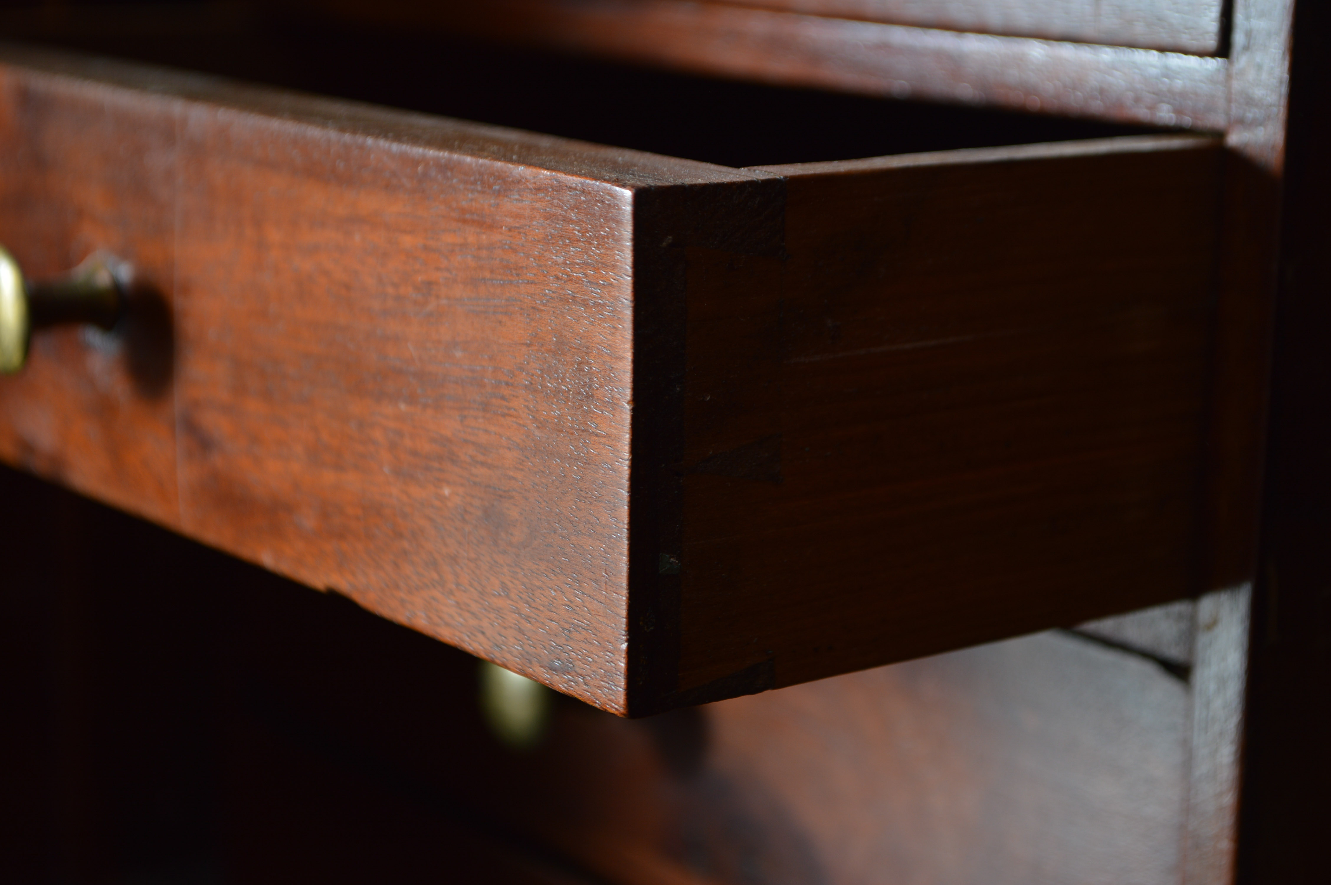 Antique Empire Style Cherry Butler's Desk | EBTH