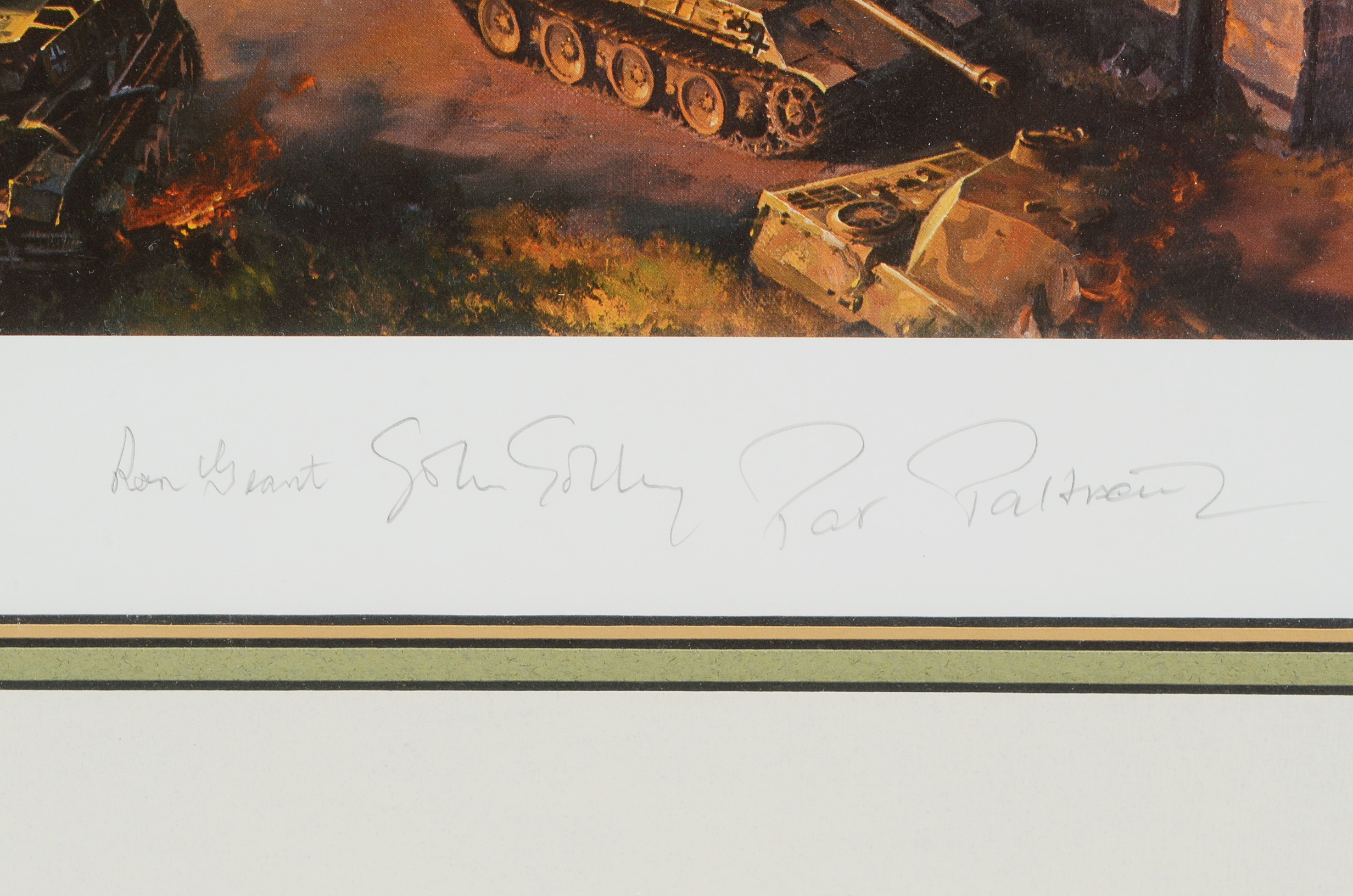 Nicolas Trudgian Signed Limited Edition Offset Lithograph "Typhoons at ...