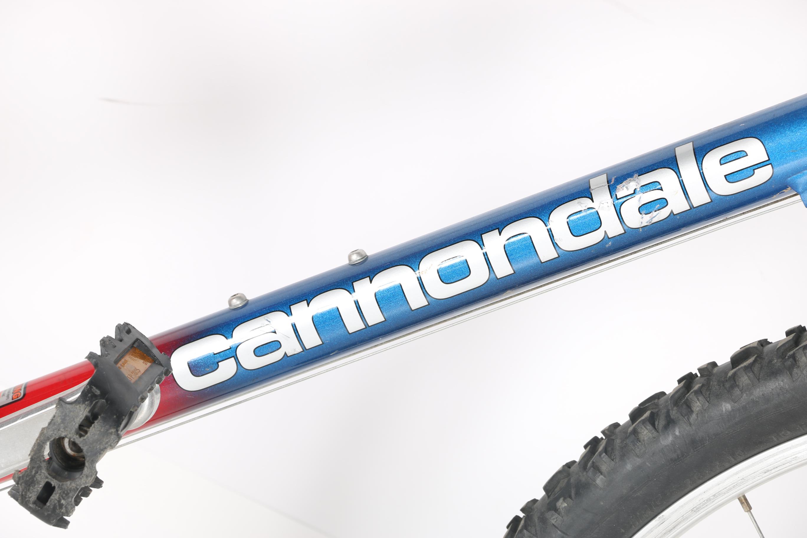 1990s Red and Blue Cannondale "Bud Light" Mountain Bike | EBTH