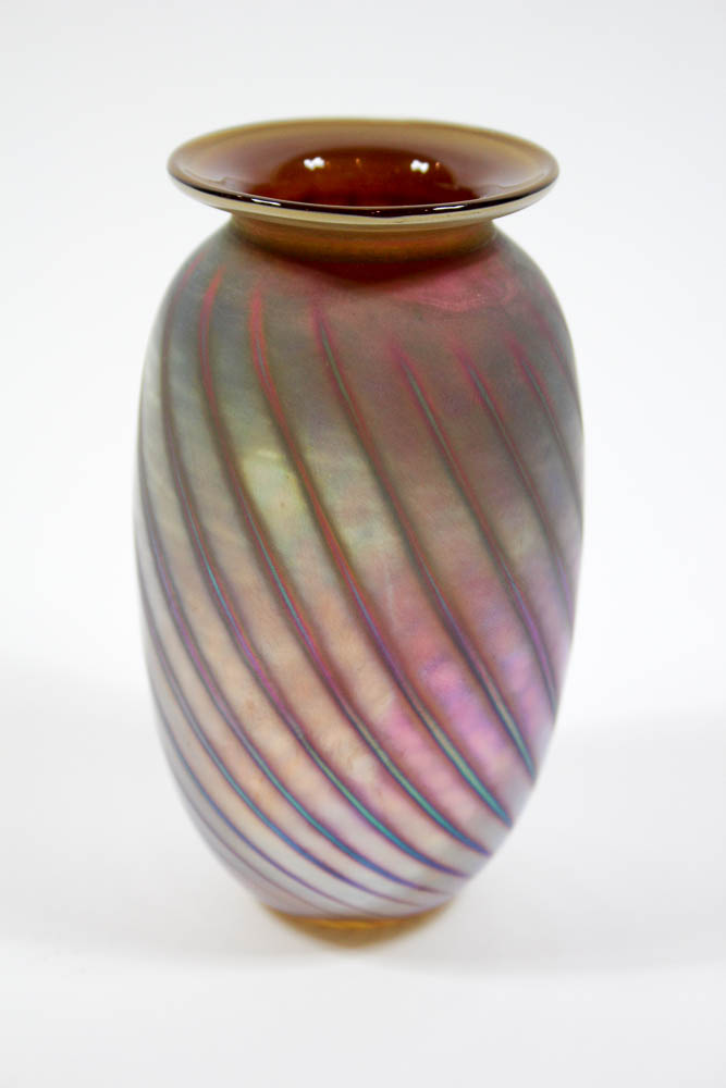 Craig Zweifel Art Glass Vase | EBTH