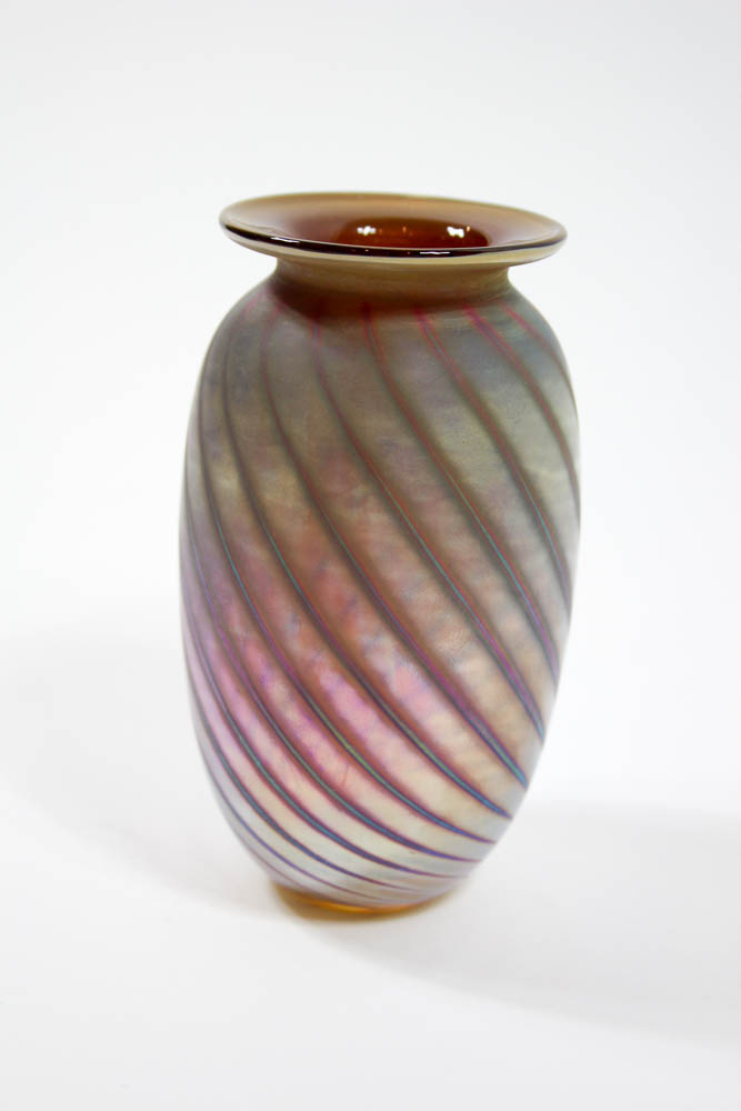Craig Zweifel Art Glass Vase | EBTH