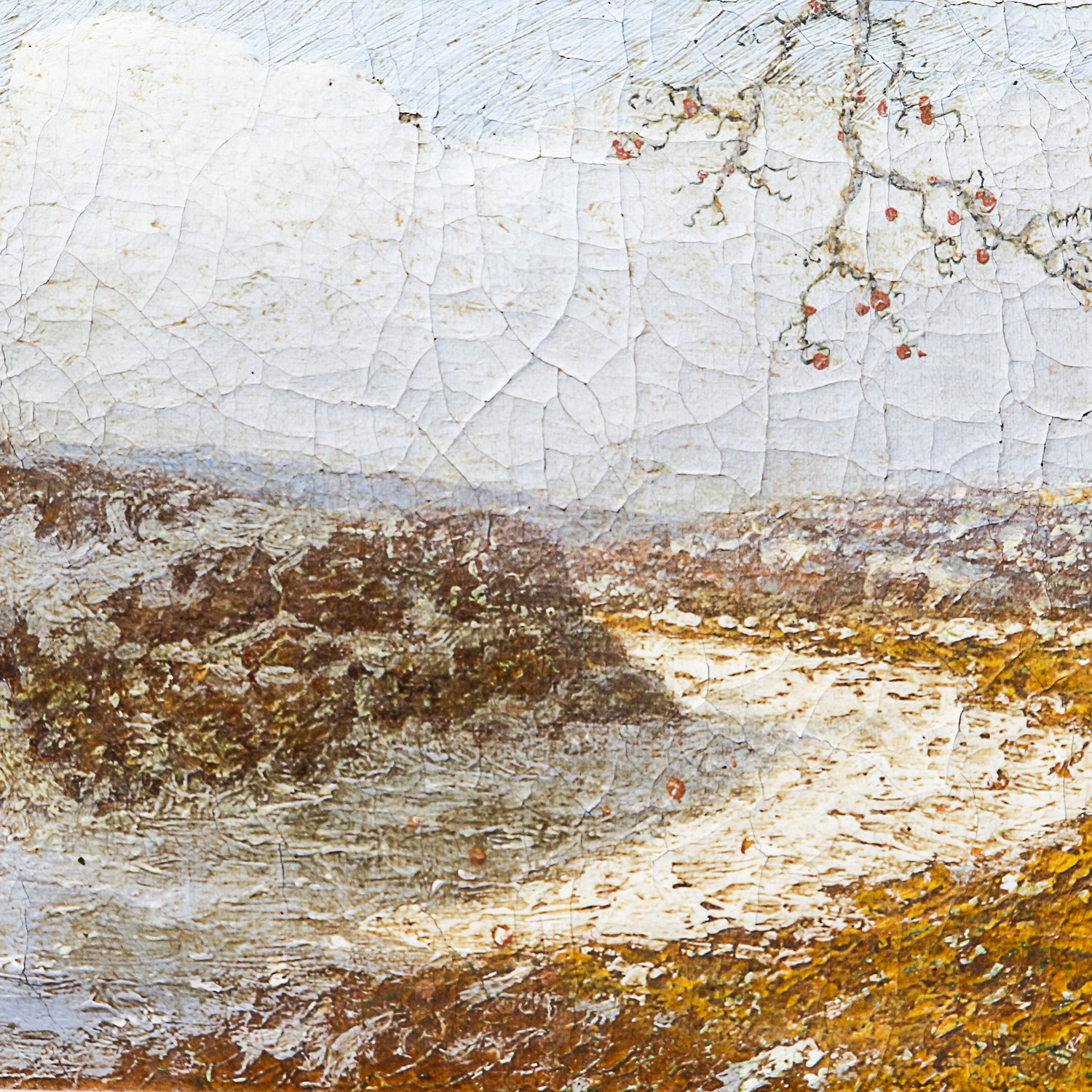 Framed Original "Approaching Springtime" Oil Painting | EBTH