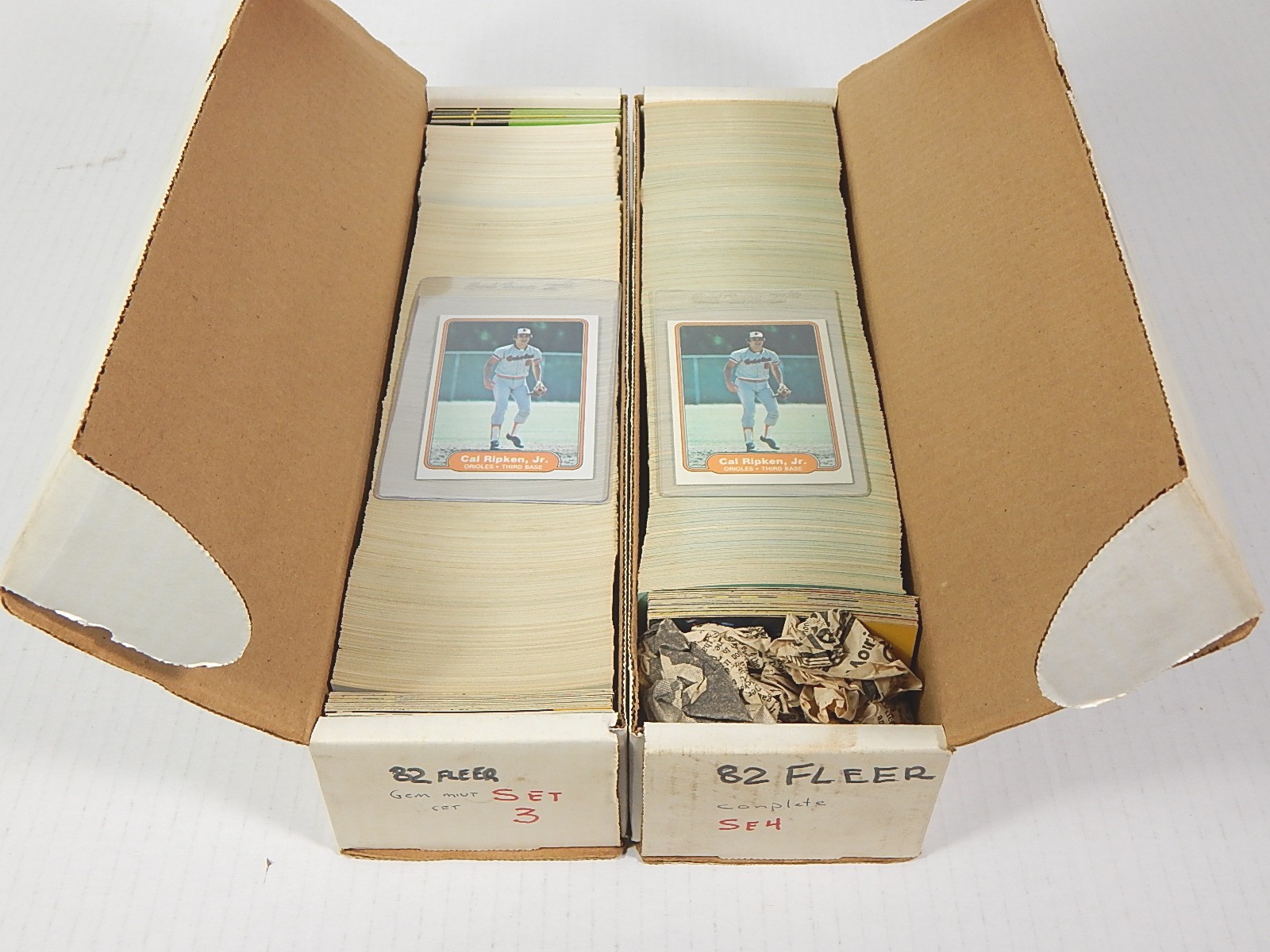 Two Complete Fleer 1982 Baseball Sets | EBTH