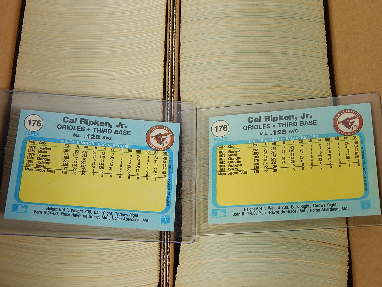 Two Complete Fleer 1982 Baseball Sets | EBTH