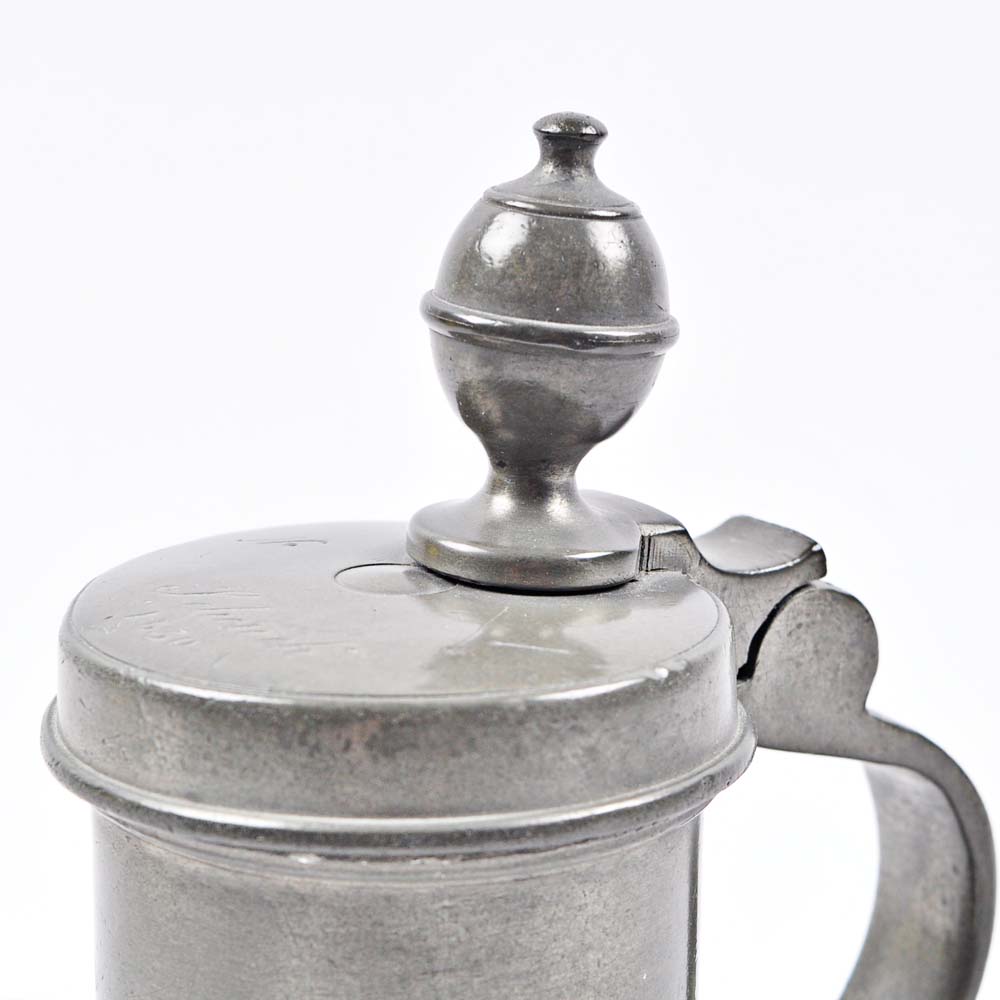 19th Century German Pewter Tankard | EBTH