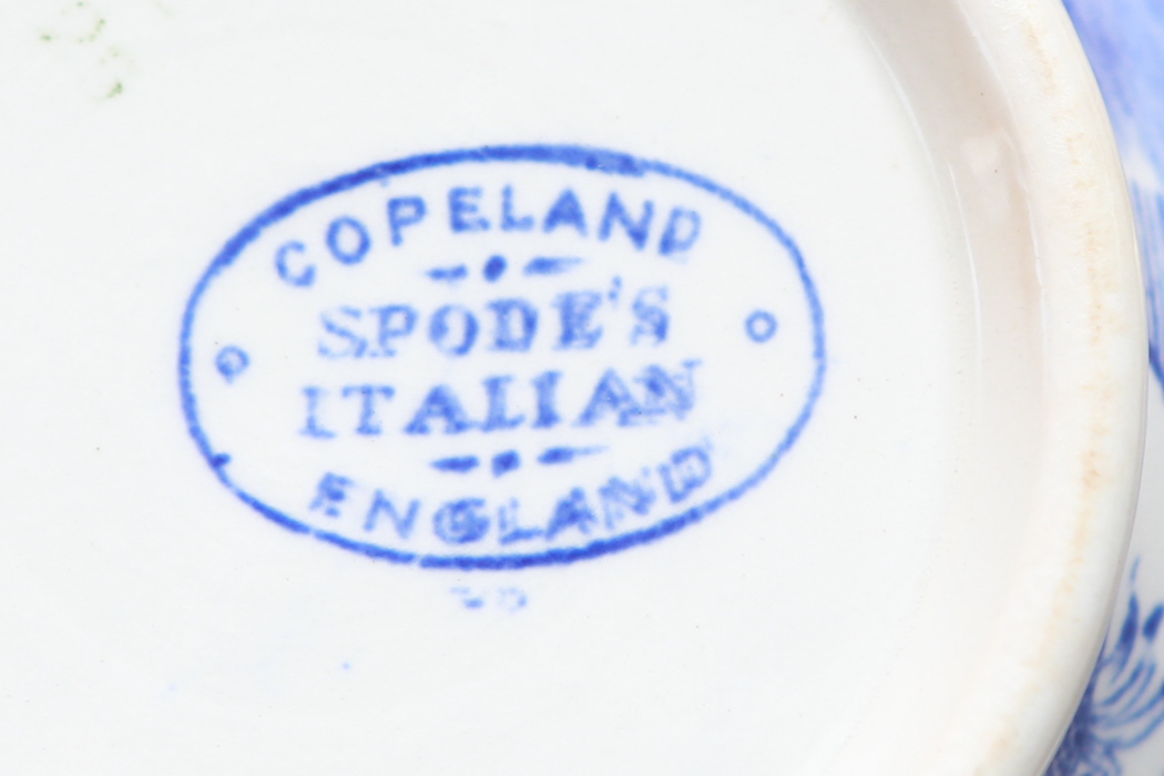 Vintage Copeland Spode "Blue Italian" Tea Set | EBTH