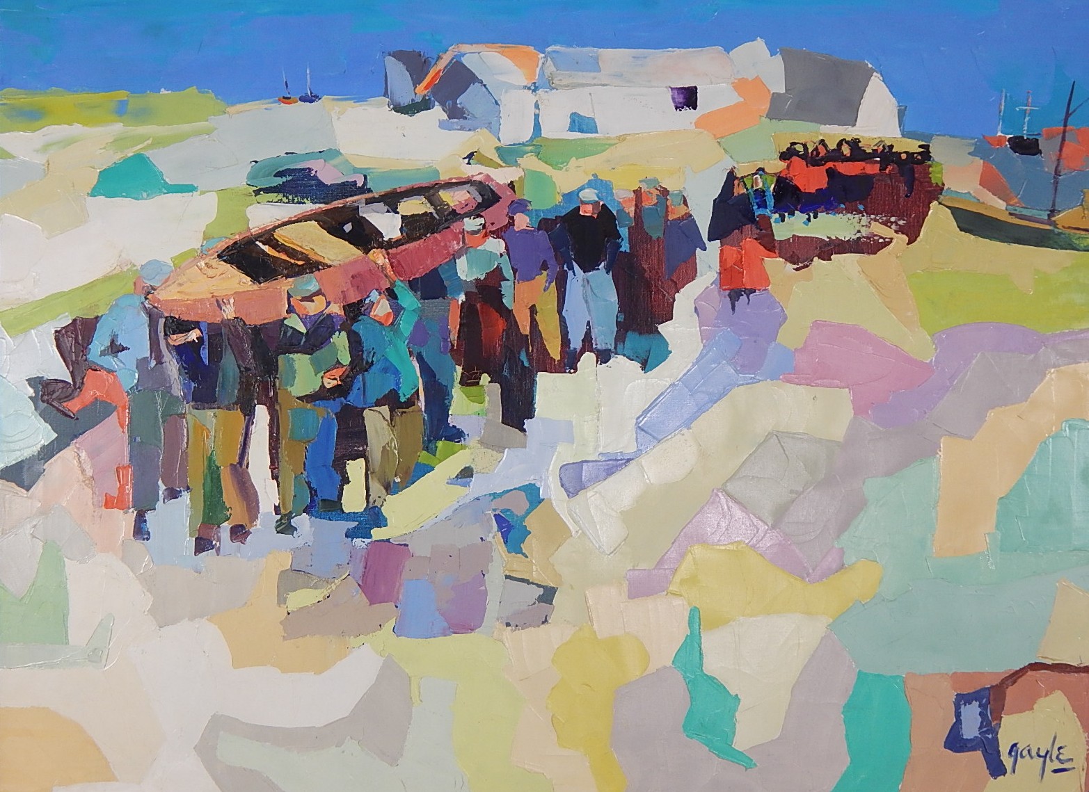 Marsha Gayle Original Oil on Canvas | EBTH