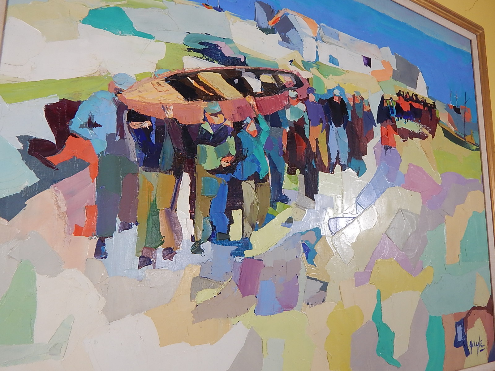 Marsha Gayle Original Oil on Canvas | EBTH