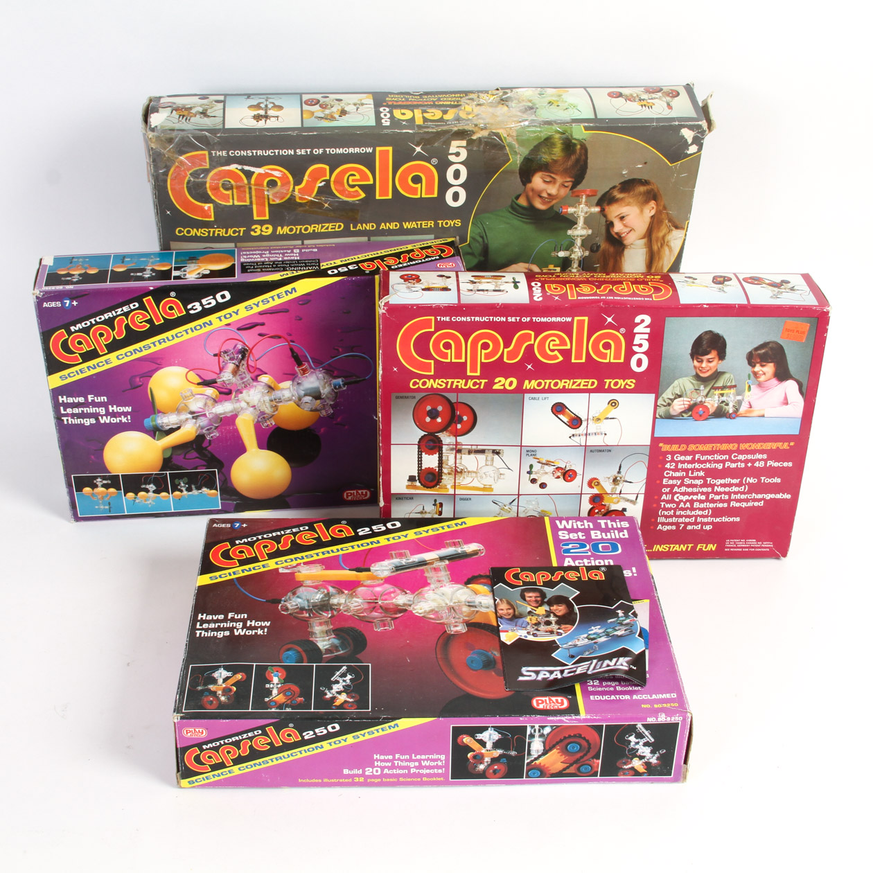 Collection of Vintage Capsela Construction Toys | EBTH