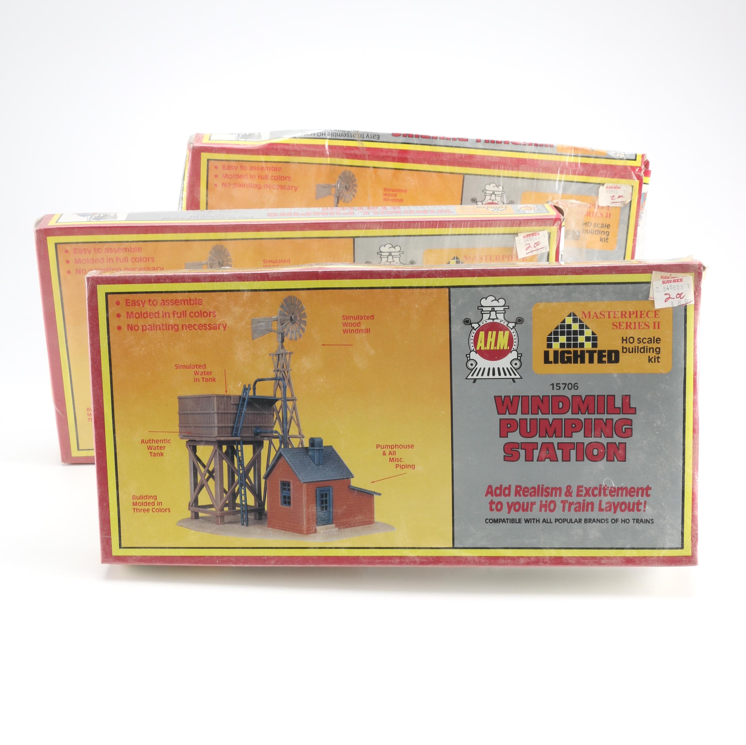HO Scale Windmill Pumping Stations Kits | EBTH