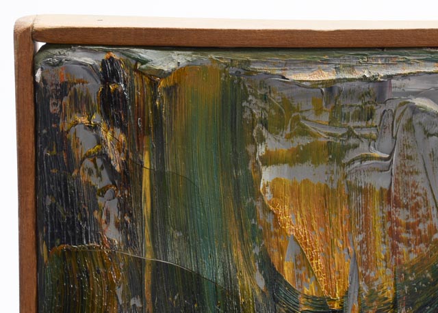 Joachim Probst Original 1971 Oil Painting on Canvas "Motif" | EBTH