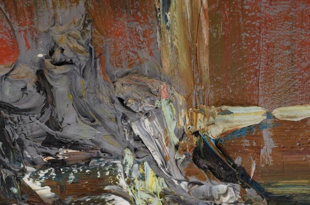 Joachim Probst Original 1971 Oil Painting on Canvas "Motif" | EBTH