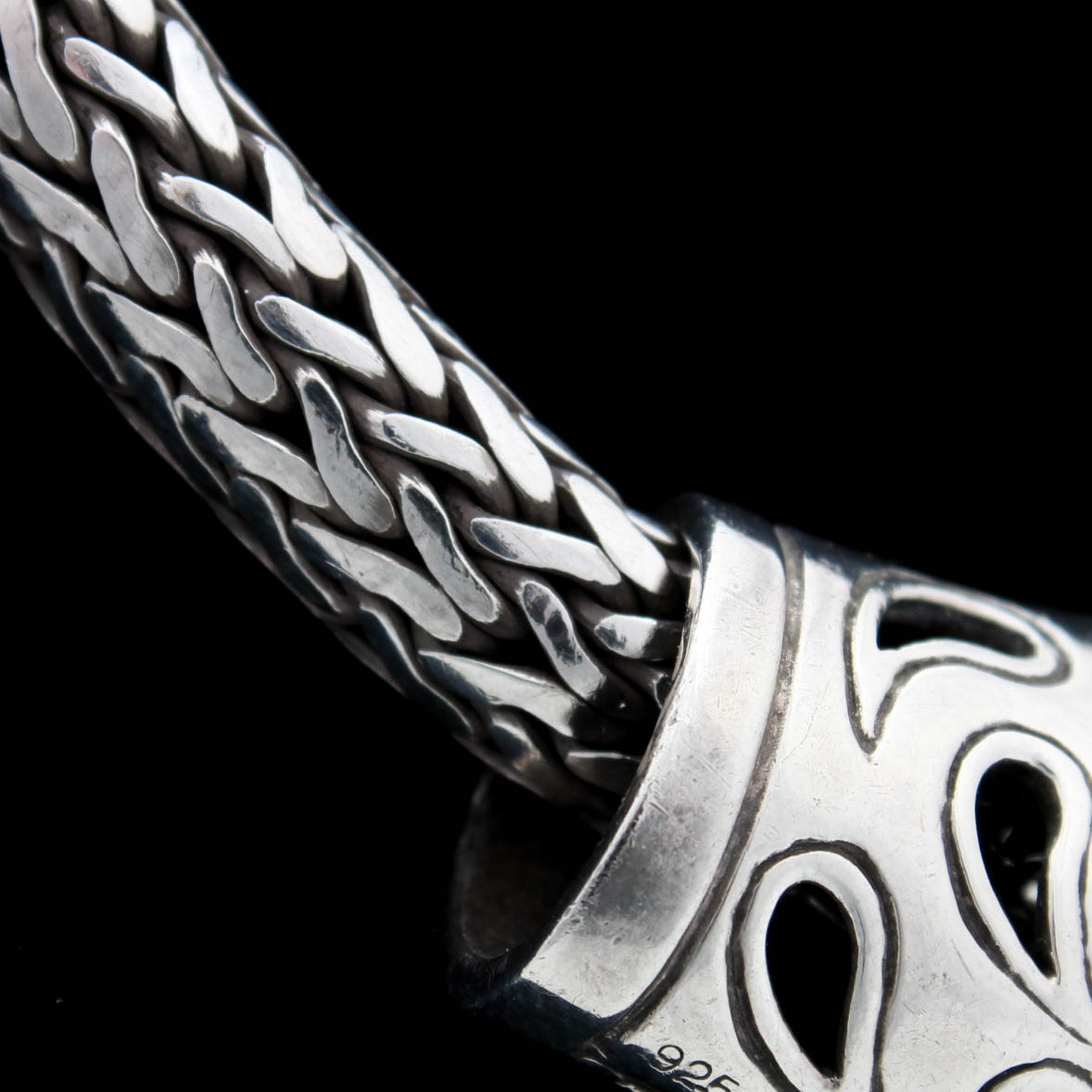 Sterling Silver Hand Signed John Hardy Necklace | EBTH