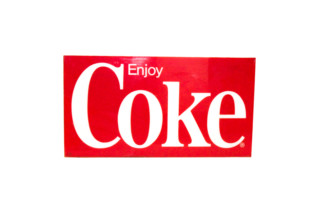 Vintage "Enjoy Coke" Sign | EBTH