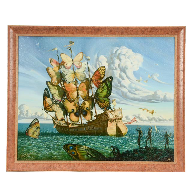 Vladimir Kush Signed Limited Edition Offset Lithograph on Canvas ...