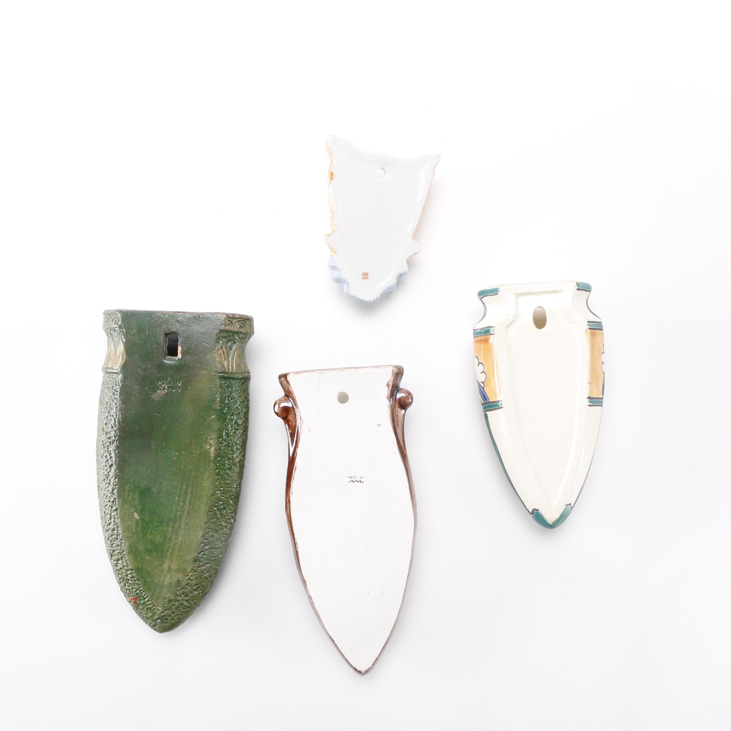 Vintage Ceramic and Porcelain Wall Pockets | EBTH