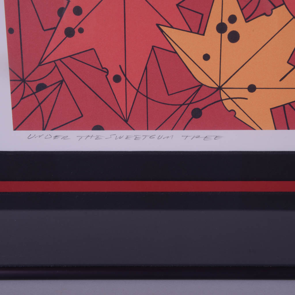 Original Charley Harper Lithograph "Under the Sweetgum Tree" | EBTH