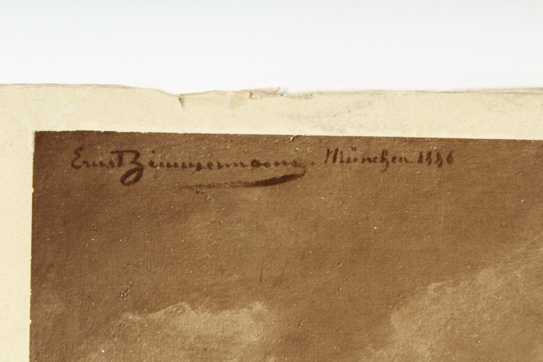 Ernst Karl Georg Zimmermann Reproduction Print | EBTH