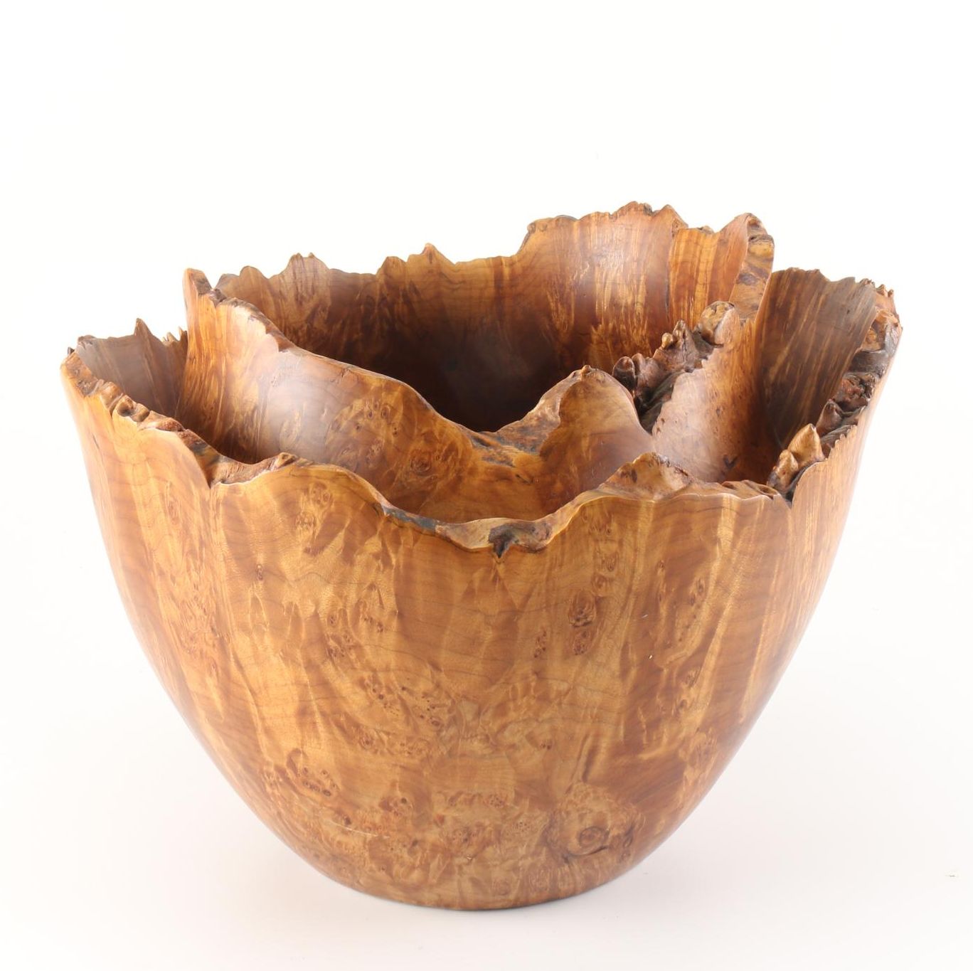Maple Burl Wood Bowl by Don Meier | EBTH