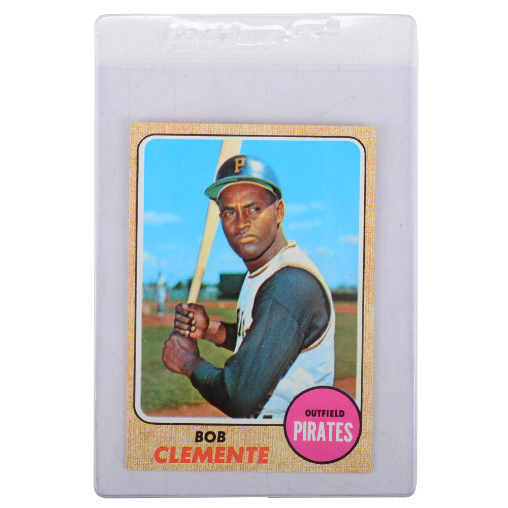 1968 Bob Clemente Topps Baseball Card | EBTH