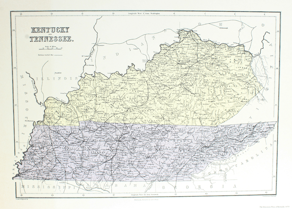 Reproductions of Historic Maps of Kentucky | EBTH