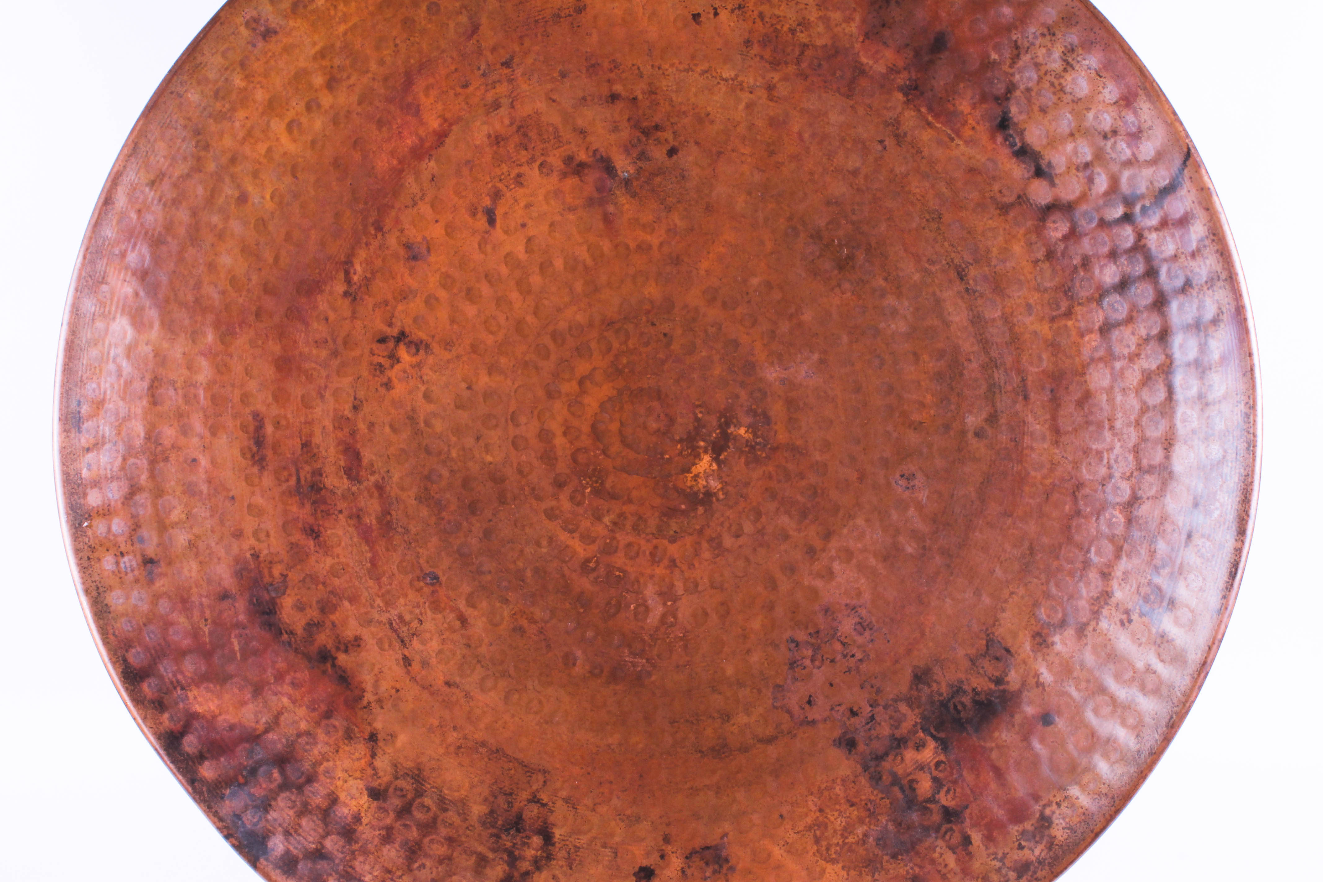 Large Hammered Copper Platter | EBTH