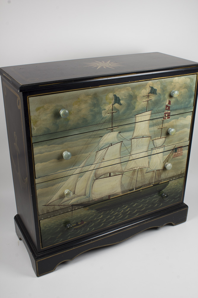Nautical Themed Dresser | EBTH