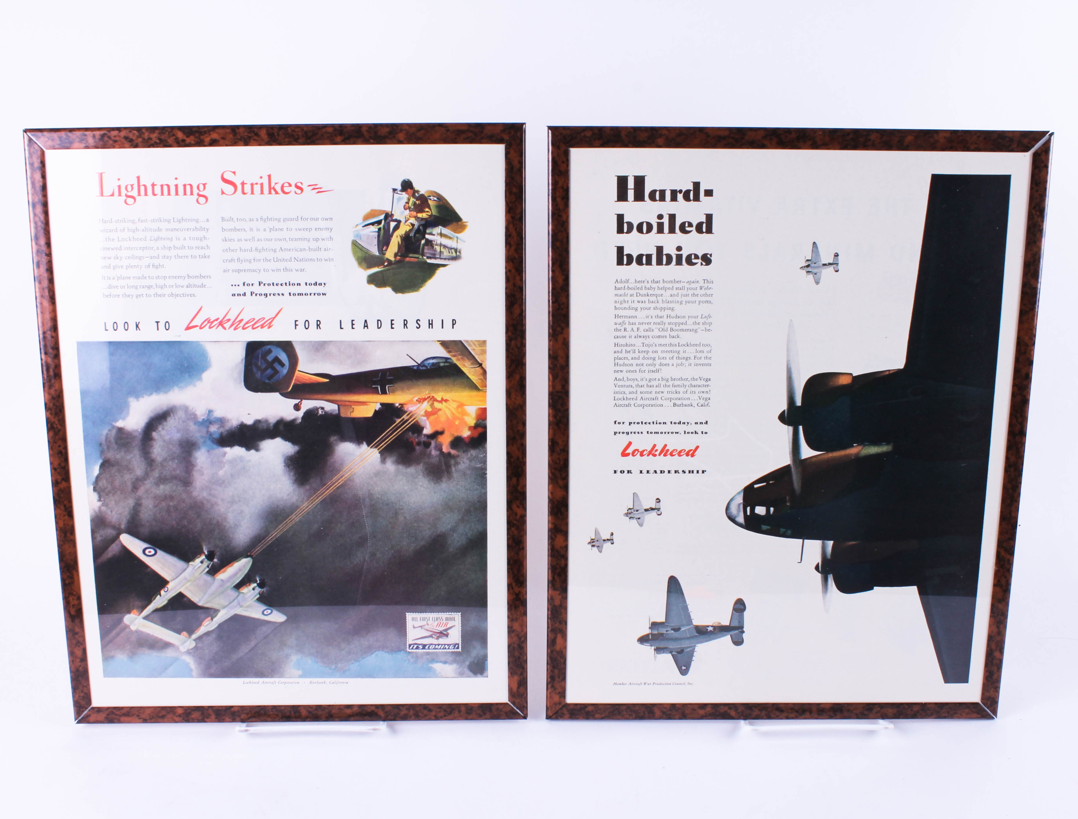 Collection of Lockheed Aircraft Posters and Advertising | EBTH