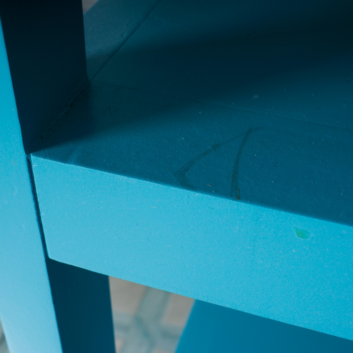 Tall Turquoise Bookcase | EBTH