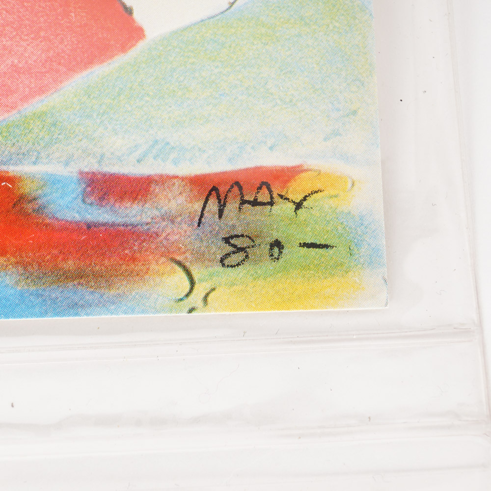 Eight Postcards with Art by Peter Max | EBTH