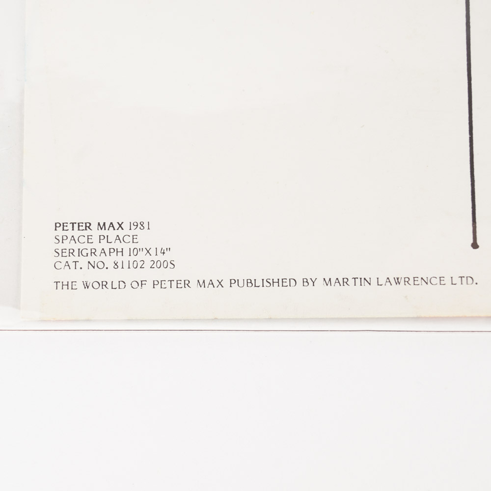 Eight Postcards with Art by Peter Max | EBTH