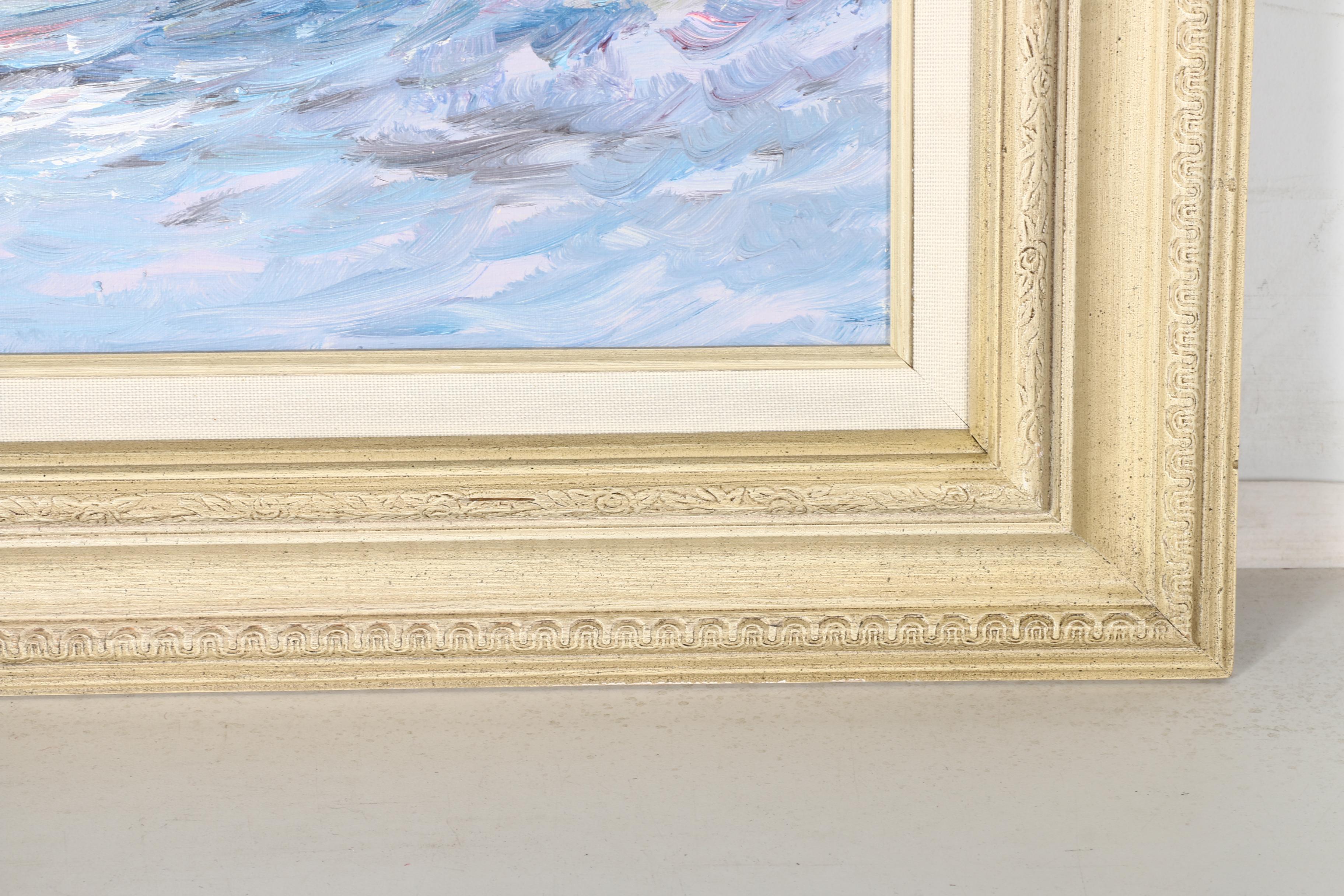 Marie Charlot Oil Painting on Canvas Women in a Boat | EBTH