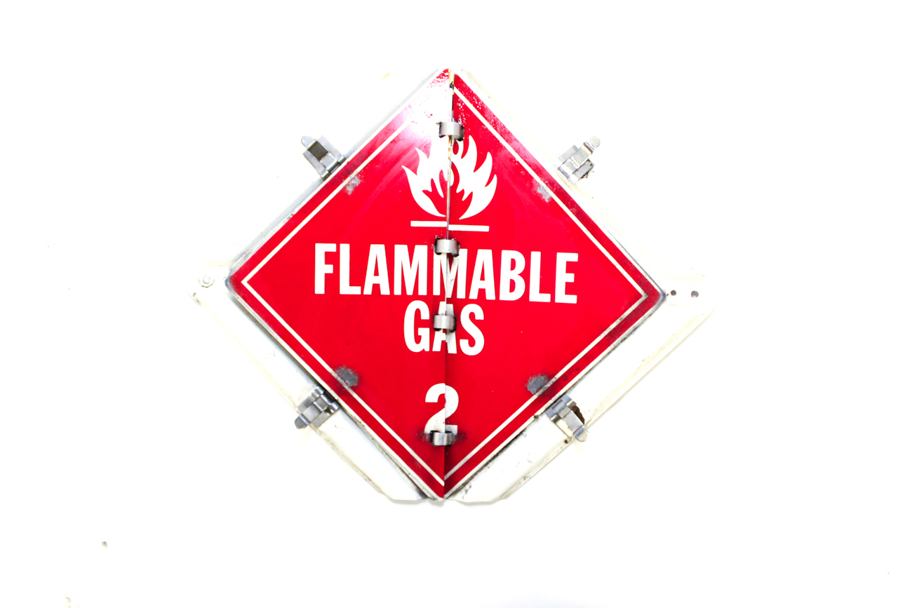 Hazardous Flip-File Truck Placard | EBTH