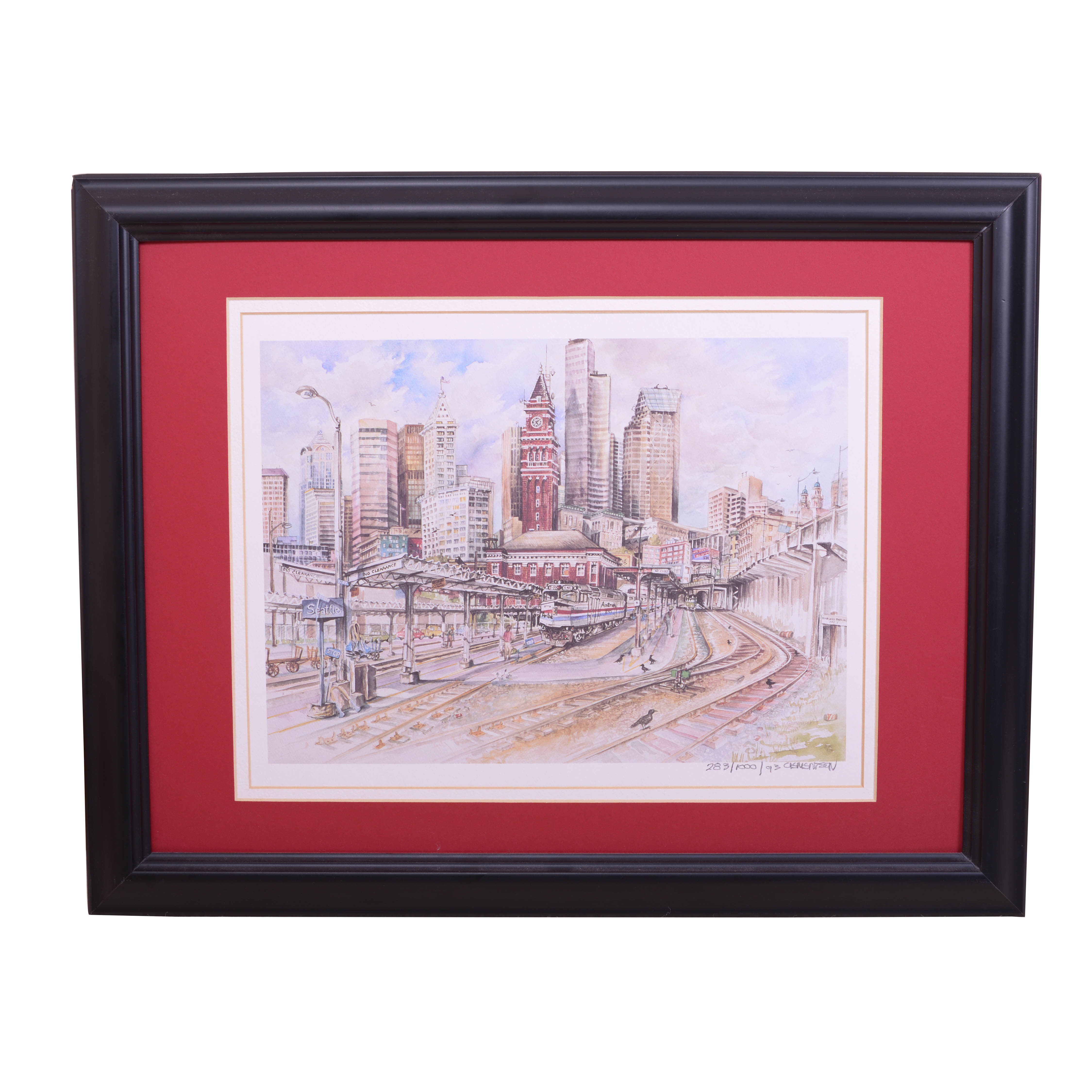 Clementson Reproduction Print of King Street Station | EBTH